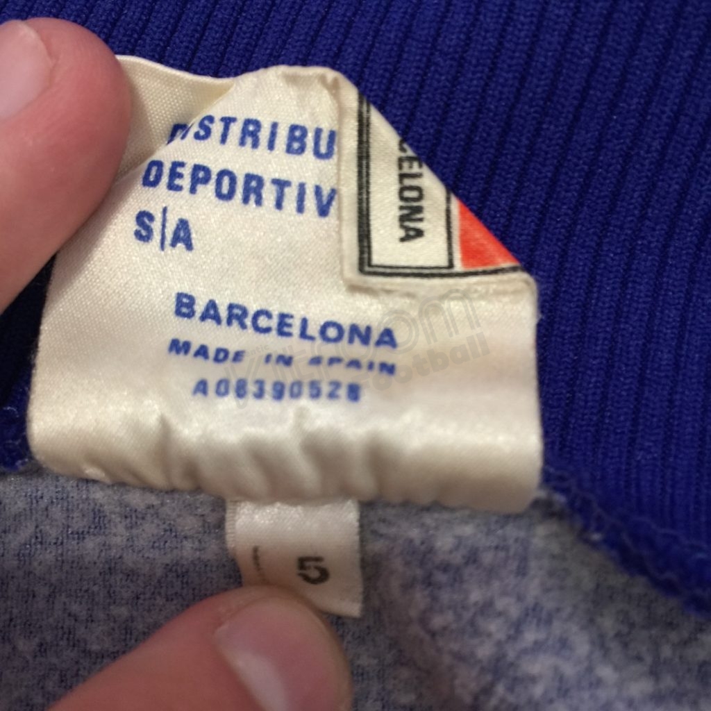 80s Barcelona L/S Jacket Meyba (Good) M – Kitroom Football