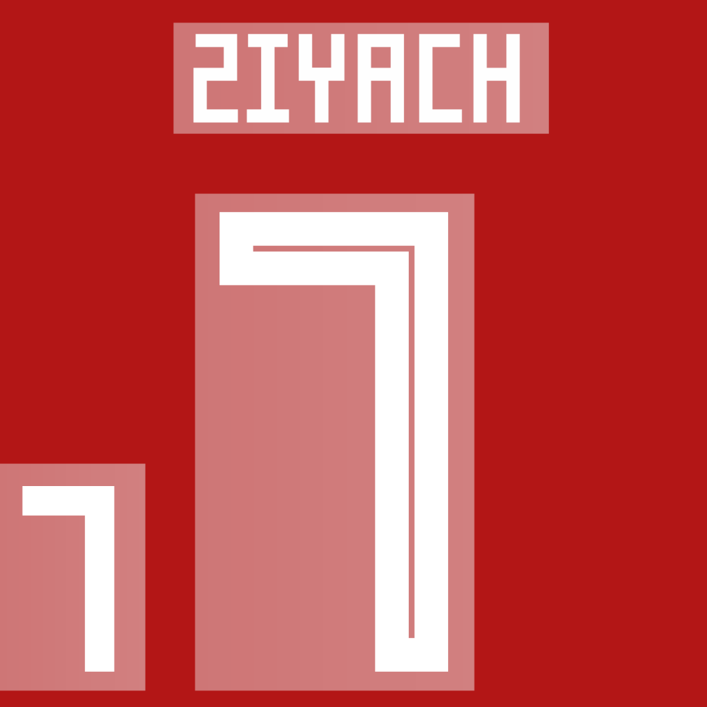 World Cup 2018 Morocco Name Set Number Home Repro – #ZIYACH – Kitroom ...