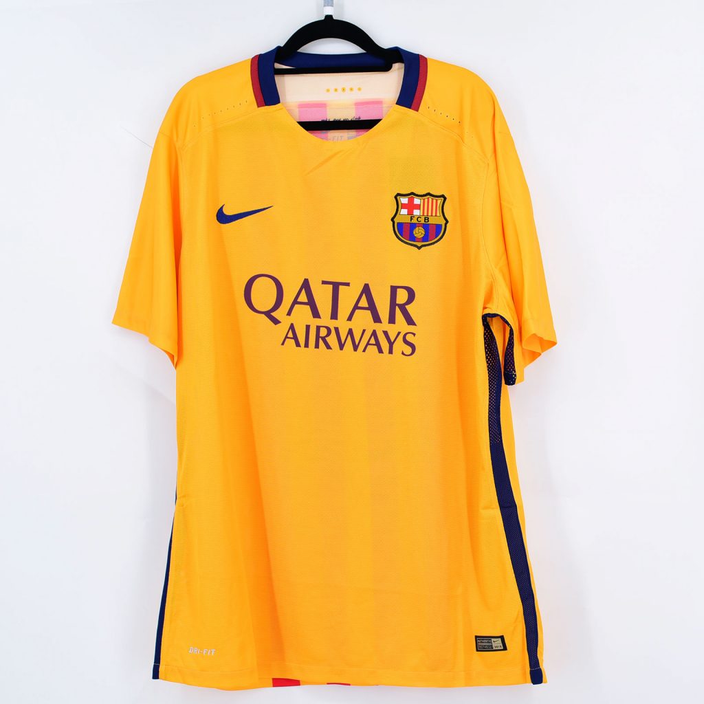 2015-16 Barcelona Player Issue Away Shirt *BNWT* XL – Kitroom Football