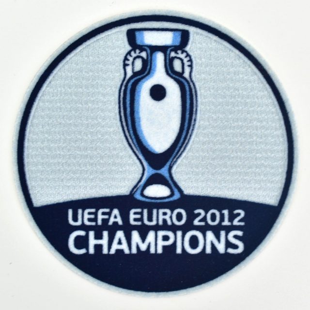 Original Player Issue UEFA EURO 2016 Champions Winners 2012 Patch Badge ...
