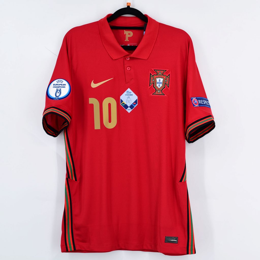 EURO 2020 21 Portugal Home Shirt #10 BERNARDO BNWT Nike M – Kitroom ...