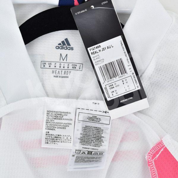 2020-21 Real Madrid Authentic Home Shirt #4 SERGIO RAMOS La Liga BNWT M ...