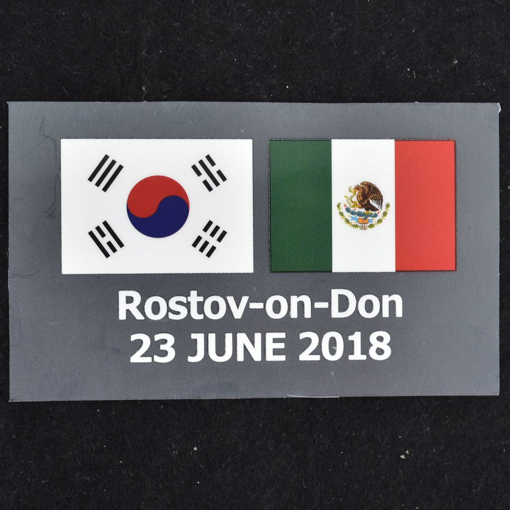 FIFA World Cup 2018 South Korea vs Mexico Match Detail MDT Patch Repro ...