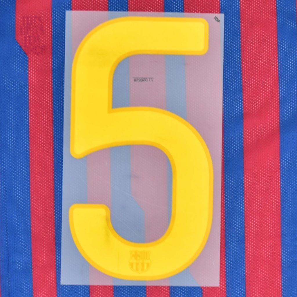 Original Player Issue 2011-12 Barcelona Home Number #5 Sipesa – Kitroom ...