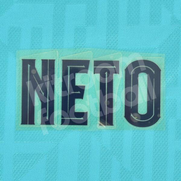 2019-21 Barcelona Player Issue Name Set Away Champions League – NETO ...