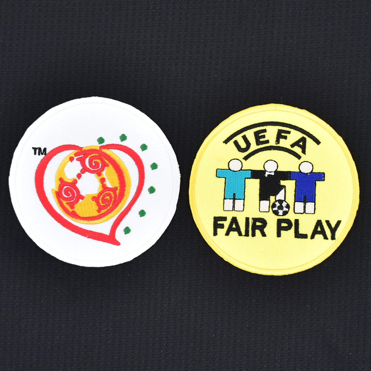 UEFA EURO Portugal 2004 Patch + Fair Play Embrodery Material Repro ...