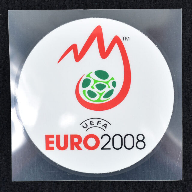 Original Player Issue UEFA EURO 2008 Qualifiers Patch Sporting ID ...