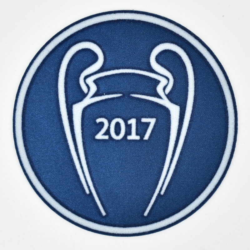 2017-18 Real Madrid UEFA Champions League Patch Winner 2017 Repro ...