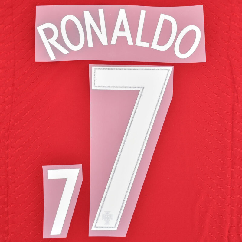UEFA Euro 2016 Portugal Home Name Number Set #7 RONALDO Repro – Kitroom ...