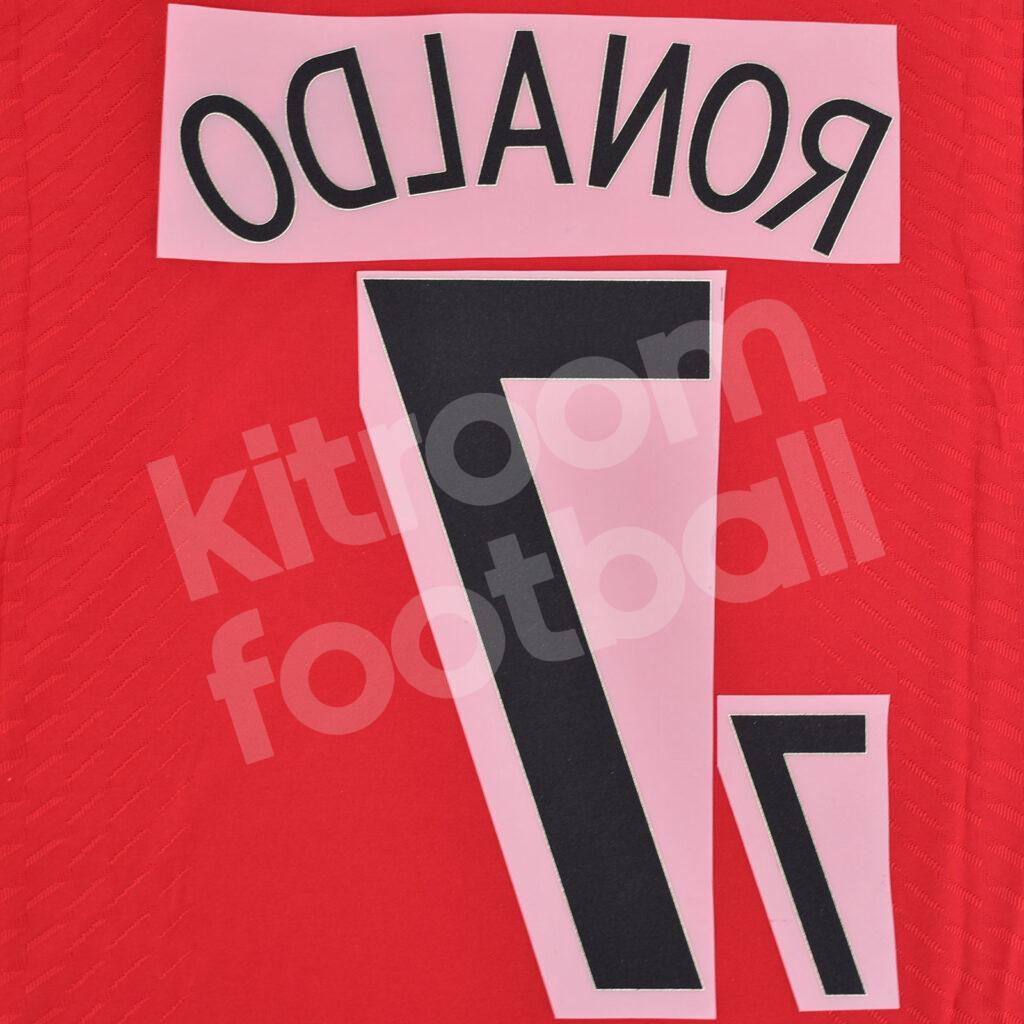 UEFA Euro 2016 Portugal Home Name Number Set #7 RONALDO Repro – Kitroom ...