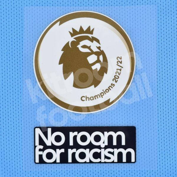 2022-23 Premier League FA Champions 2021/22 Badge Manchester City Patch ...