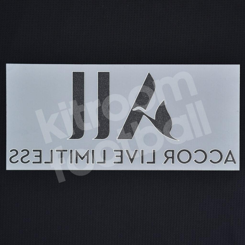 PSG Accor Live Limitless ALL Sponsor Patch White Repro – Kitroom Football