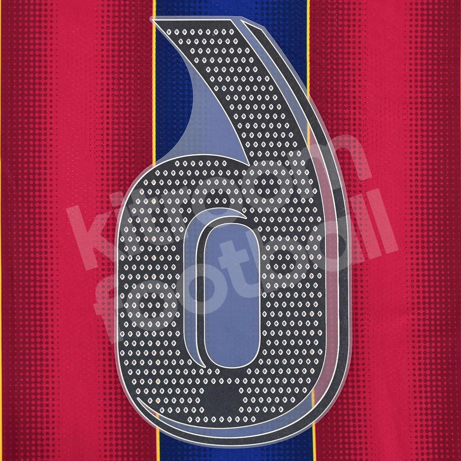 Original Player Issue 2018-21 Barcelona Home Number #6 La Liga Avery ...