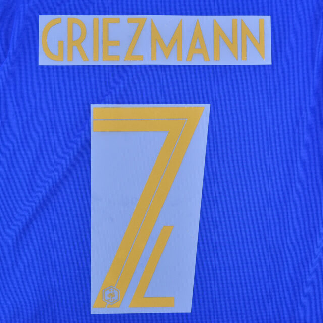 2019 France Centenary Name Number Set #7 GRIEZMANN Repro – Kitroom Football