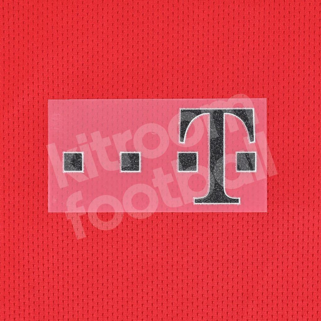 Bayern Munich T-Mobile Sleeve Sponsor Patch White Repro – Kitroom Football