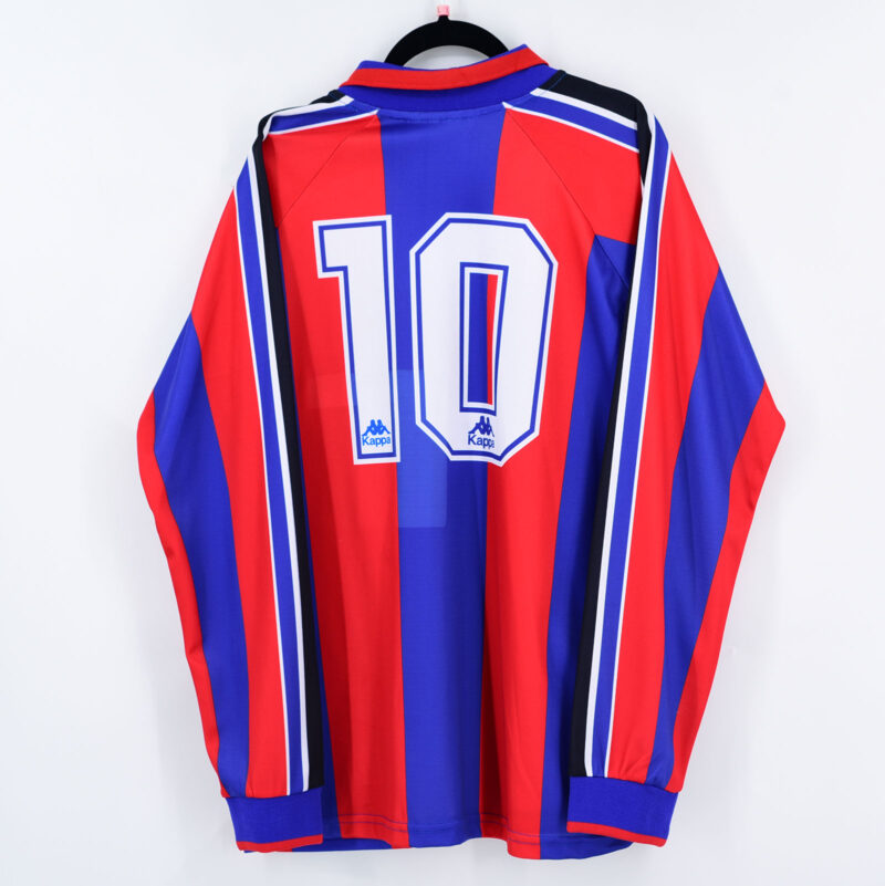 1995-96 Barcelona Uefa Cup Home Shirt Kappa Retro #10 HAGI (L ...