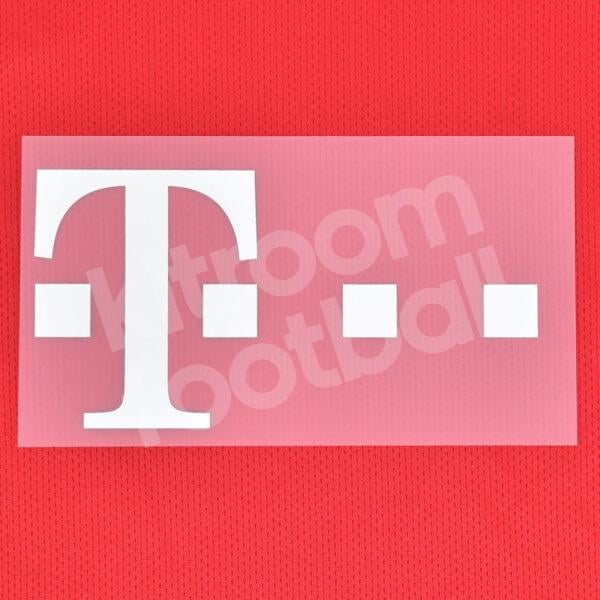 Bayern Munich T-Mobile Sponsor Patch White Repro – Kitroom Football