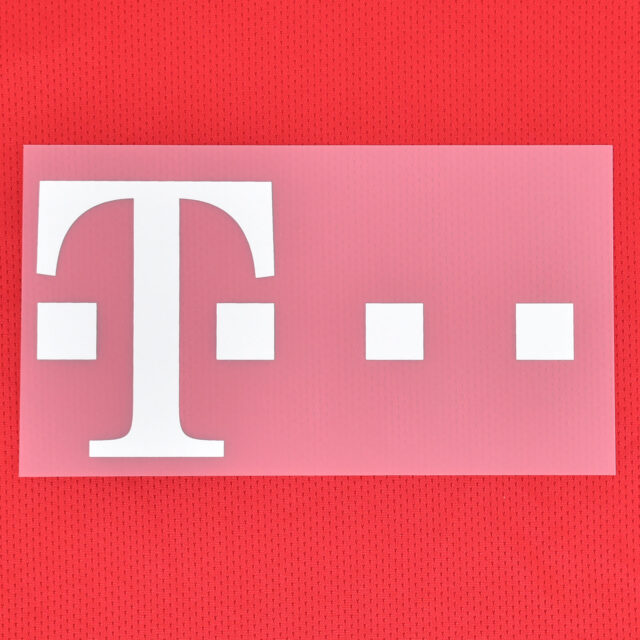 Bayern Munich T-Mobile Sponsor Patch White Repro – Kitroom Football