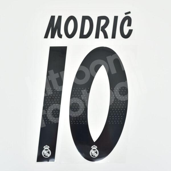 Original Player Issue 2018-19 Real Madrid Home Name Number Set #10 ...