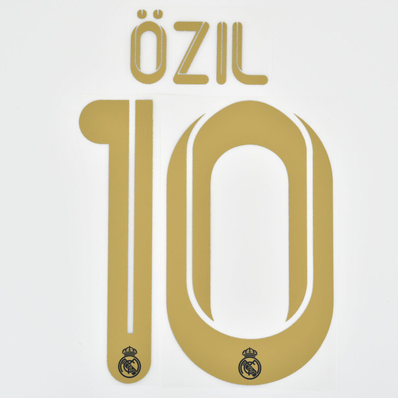 2011-12 Real Madrid Home Name Set #10 OZIL Repro – Kitroom Football