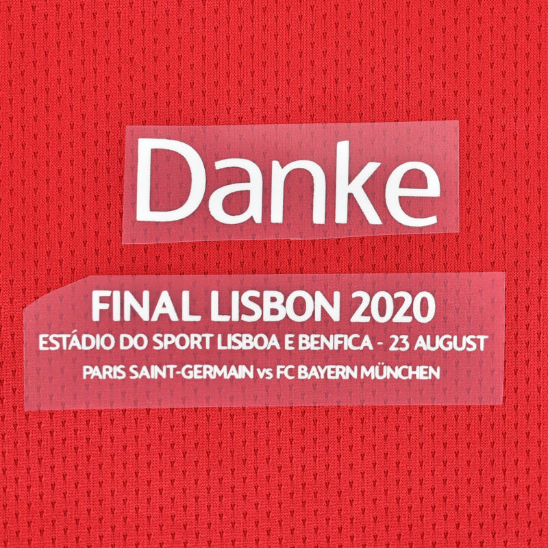 Bayern Munich Final Champions League Lisbon 2020 MDT Danke Patch Repro ...