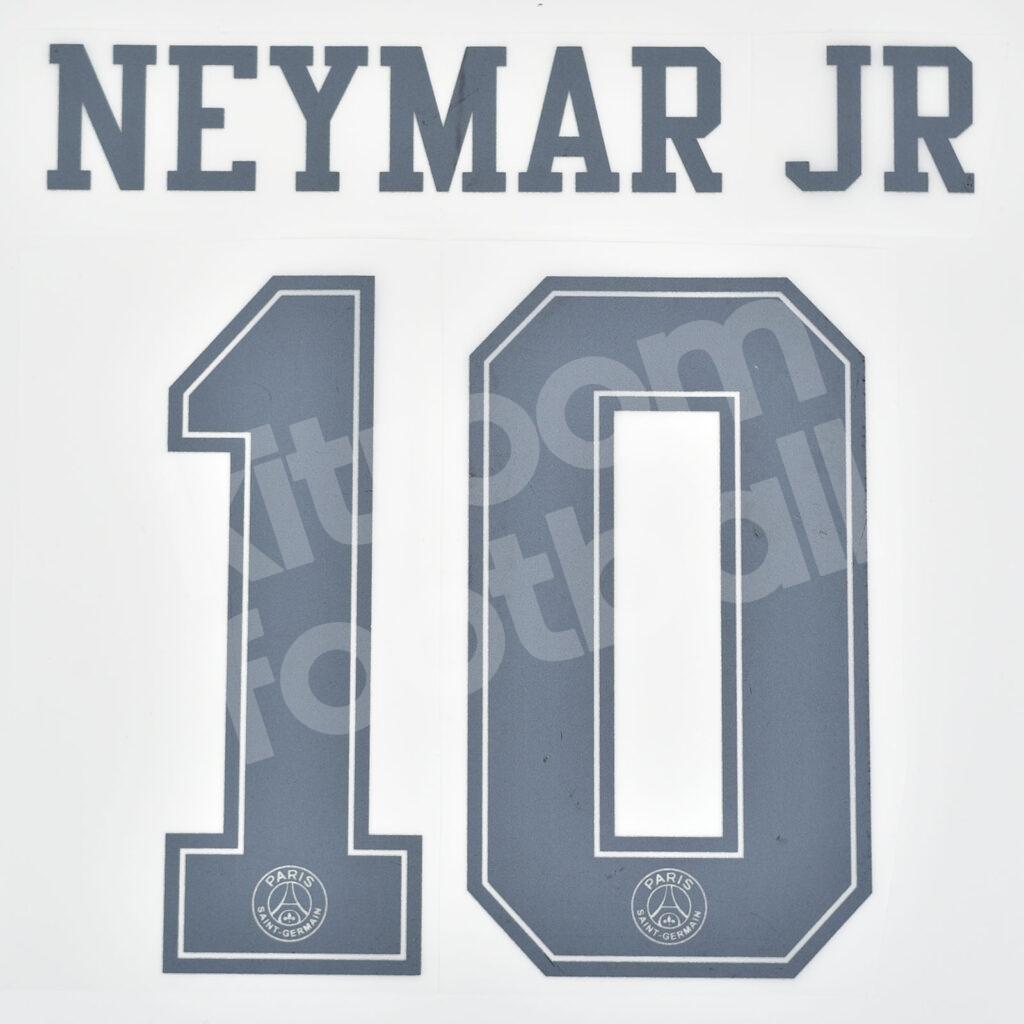 2018-19 PSG Paris Home Name Number Set #10 NEYMAR Jordan Repro ...