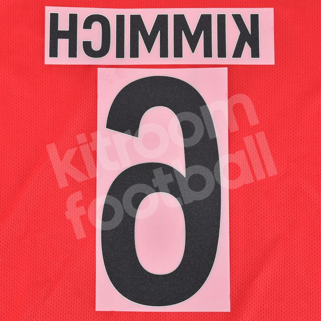 2019-21 Bayern Munich Home Name Number Set #6 KIMMICH Repro – Kitroom ...