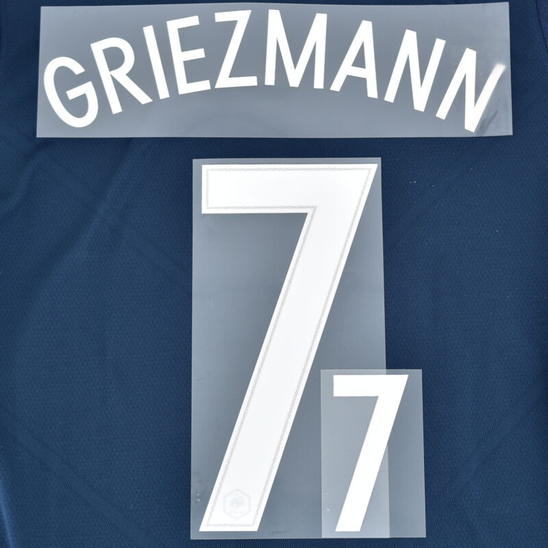 Original Player Issue 2016 EURO France Home Name Number Set #7 ...