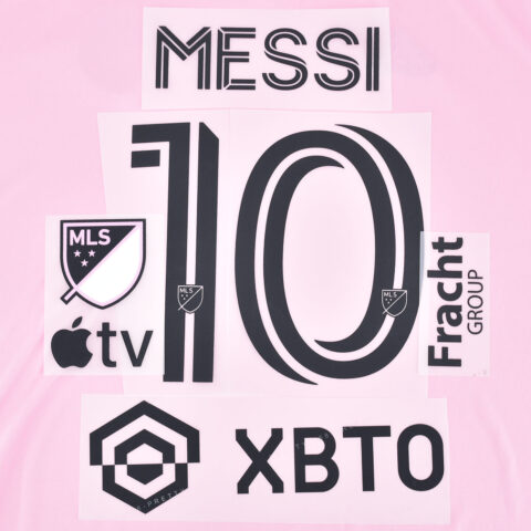 2023-24 Inter Miami Home Name Number Set #10 MESSI Repro – Kitroom Football
