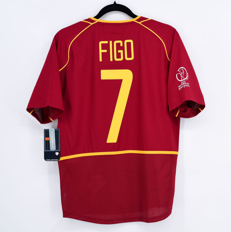 Official FIFA WORLD CUP 2002 Portugal Home Shirt #7 FIGO BNWT Nike Size ...