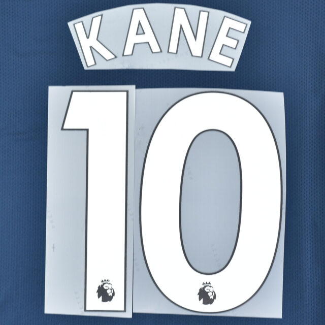 2017-23 Tottenham Hotspur Home Name Number Set #10 Harry KANE Premier ...