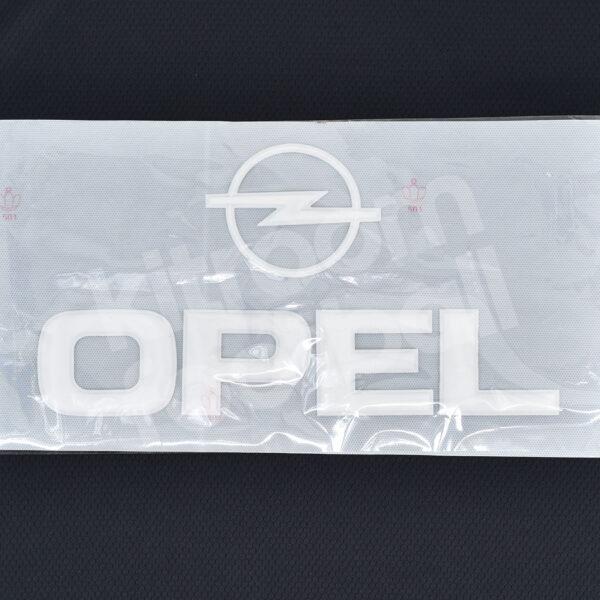 AC Milan Bayern Munich OPEL Sponsor Patch White & Black Flock 3D Repro ...