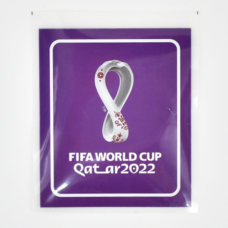 FIFA World Cup Qatar 2022 Patch Purple v2 Repro – Kitroom Football