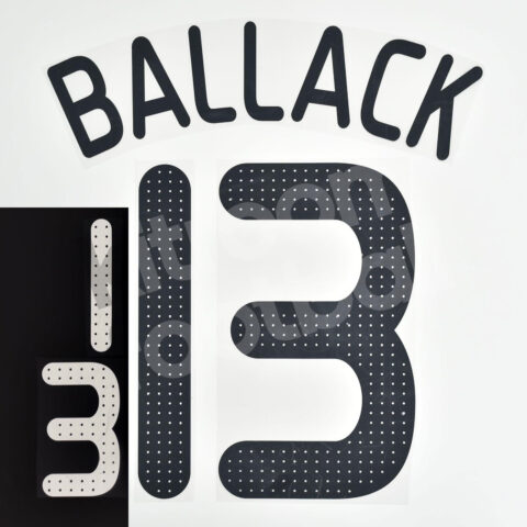 UEFA EURO 2008 Germany Home Name Set Number #13 BALLACK Repro – Kitroom ...