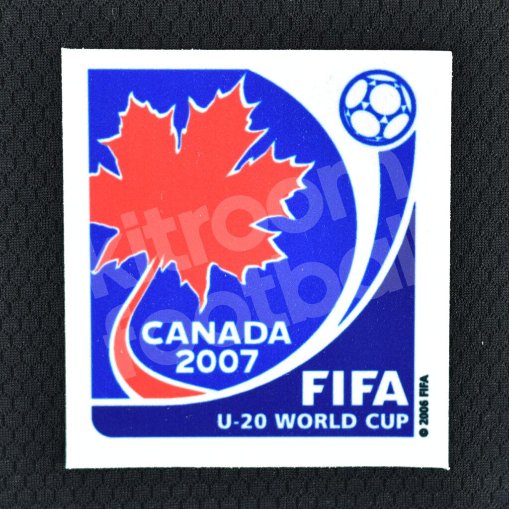 FIFA World Cup U-20 Canada 2007 Patch Flock Repro – Kitroom Football