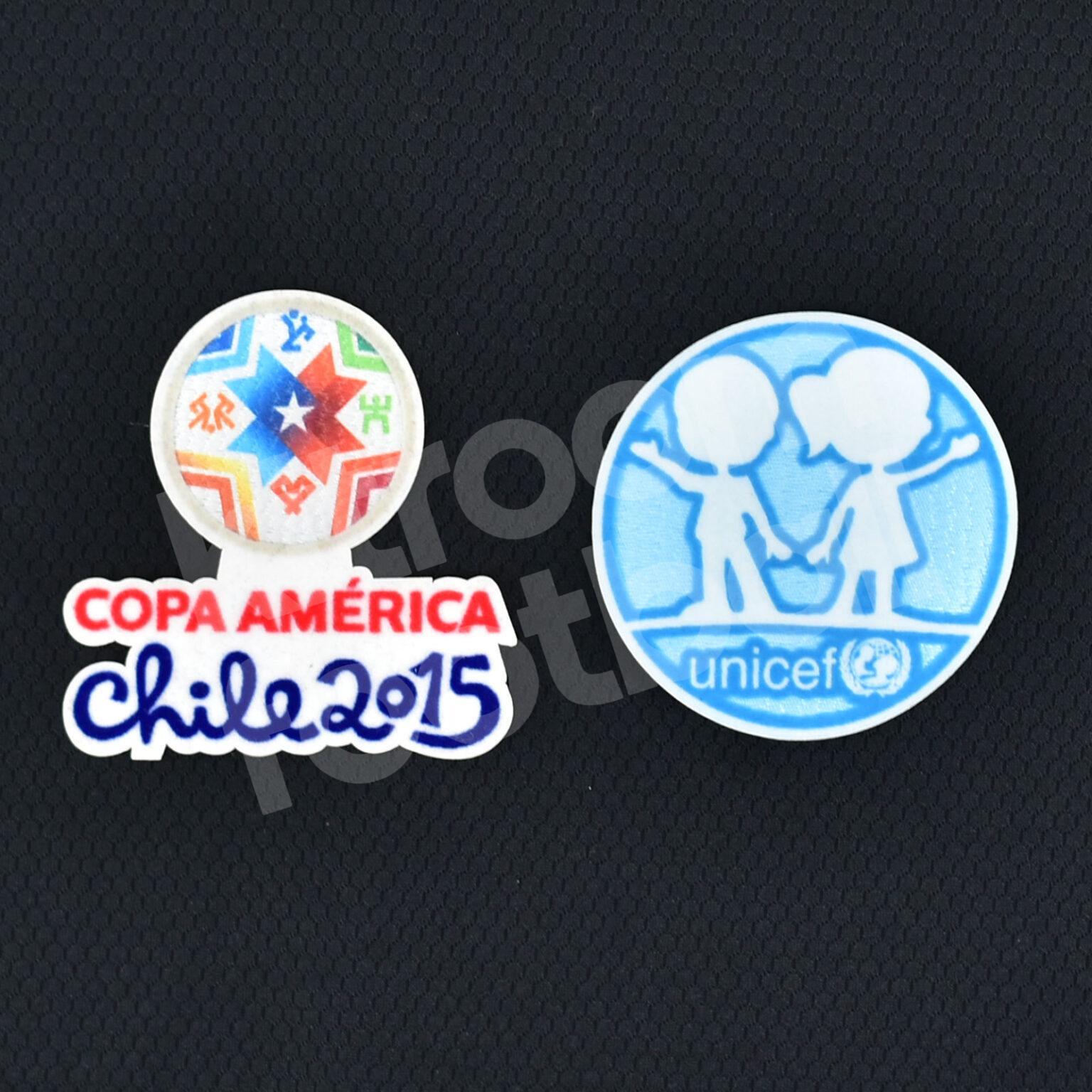 Copa America Chile 2015 Patch + Unicef Repro – Kitroom Football