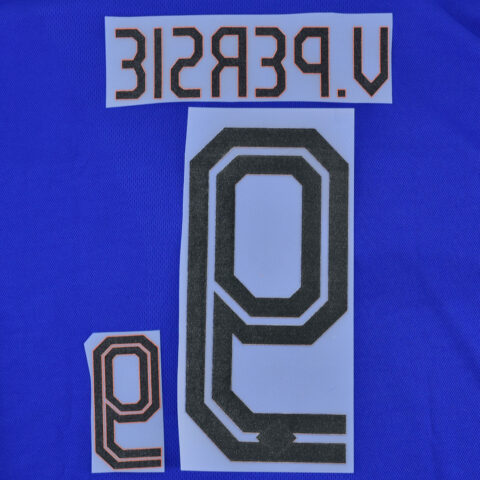FIFA World Cup 2014 Netherlands Away Name Number Set #9 Van PERSIE ...