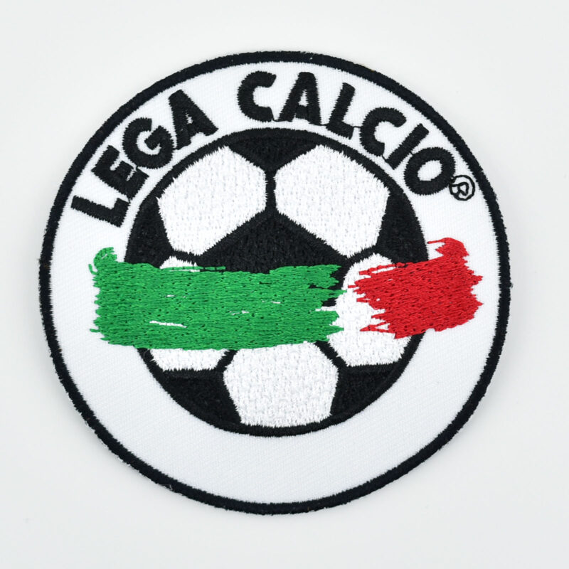 1997-98 Italy Serie A Patch Lega Calcio Embroidery Repro – Kitroom Football