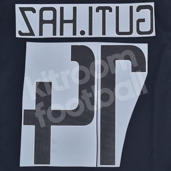 2008-09 Real Madrid Away Name Number Set #14 GUTI Repro v2 – Kitroom ...