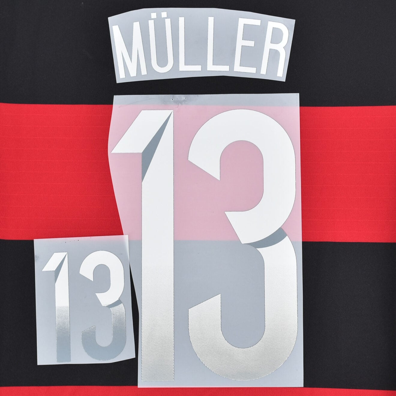 FIFA World Cup 2014 Germany Away Name Number Set #13 MÜLLER Repro ...