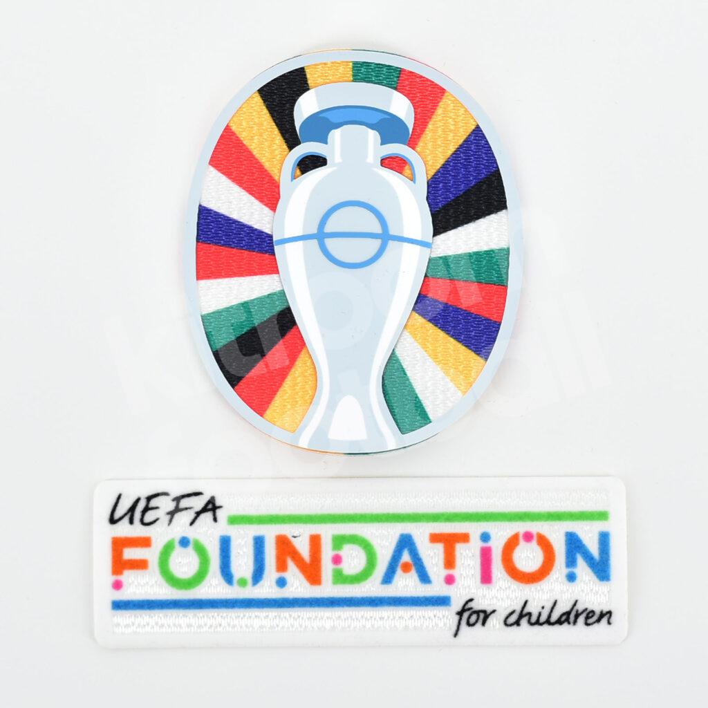 UEFA Euro 2024 Patch + Foundation Flock Repro – Kitroom Football