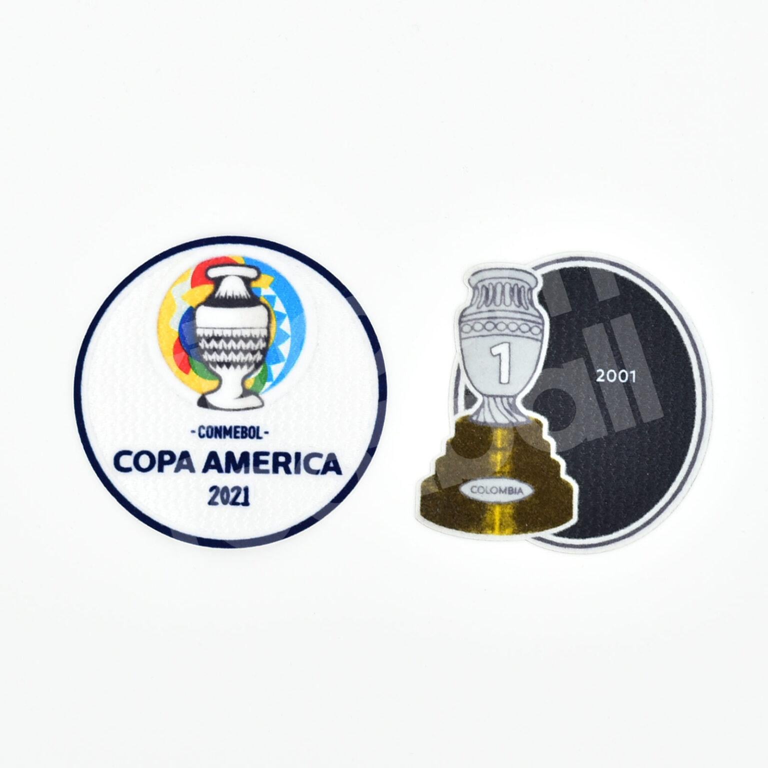 Copa America 2021 Colombia Patch + Campeon Winner 1 Repro – Kitroom ...