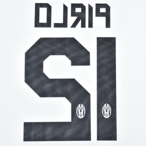2010-12 Juventus Away Name Number Set #21 PIRLO Repro – Kitroom Football