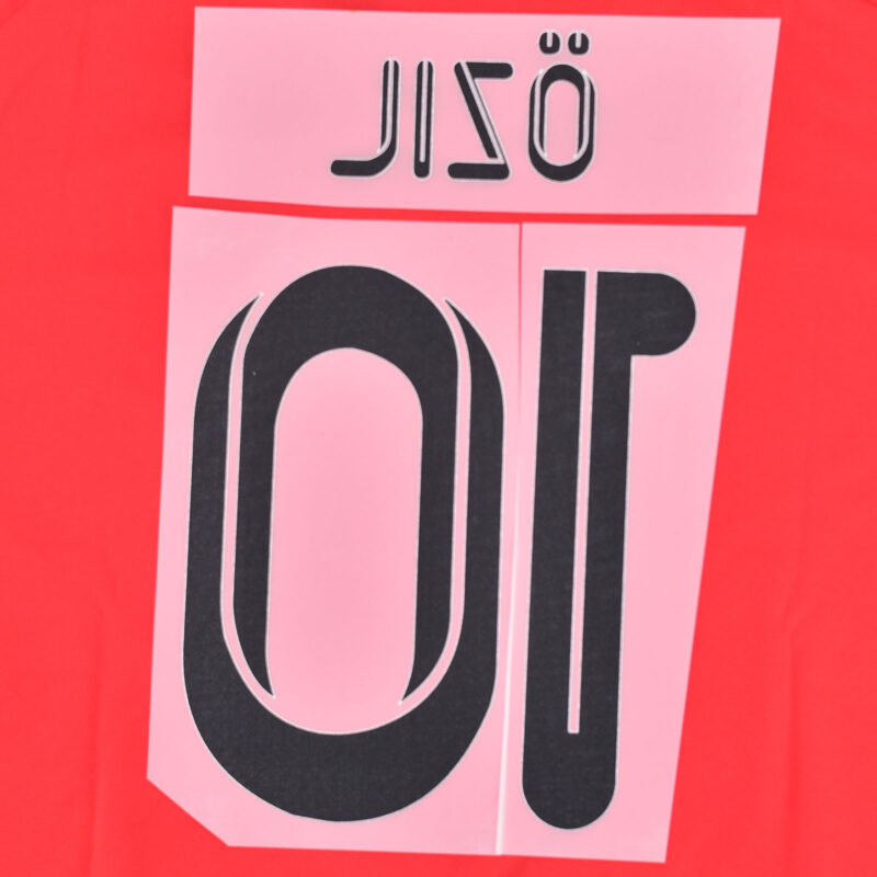 2011-12 Real Madrid Third Name Number Set #10 OZIL Repro – Kitroom Football