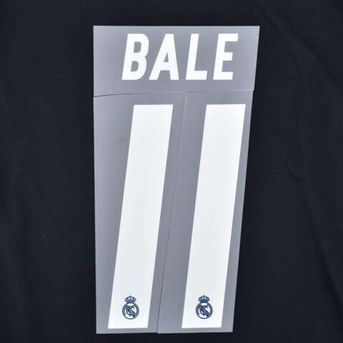 2016-17 Real Madrid Away Name Number Set #11 BALE Repro – Kitroom Football
