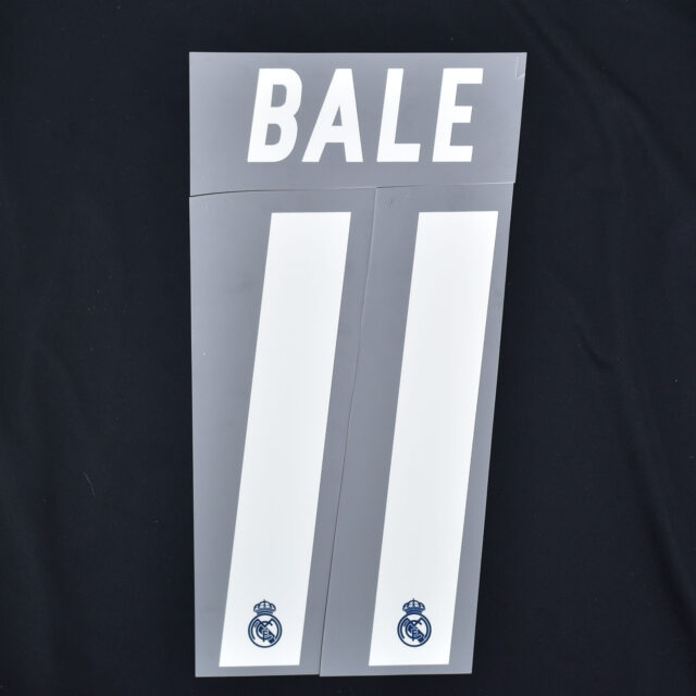 2016-17 Real Madrid Away Name Number Set #11 BALE Repro – Kitroom Football