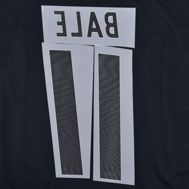 2016-17 Real Madrid Away Name Number Set #11 BALE Repro – Kitroom Football