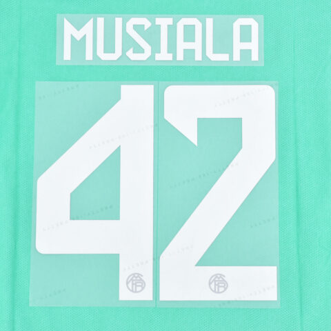 2023-24 Bayern Munich Oktoberfest Name Number Set #42 MUSIALA Repro ...
