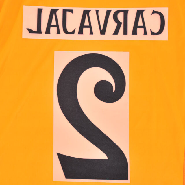 2024-25 Real Madrid Away Name Number Set #2 CARVAJAL (Champions League ...
