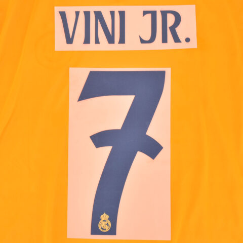 2024-25 Real Madrid Away Name Number Set #7 VINIcius Junior (Champions ...